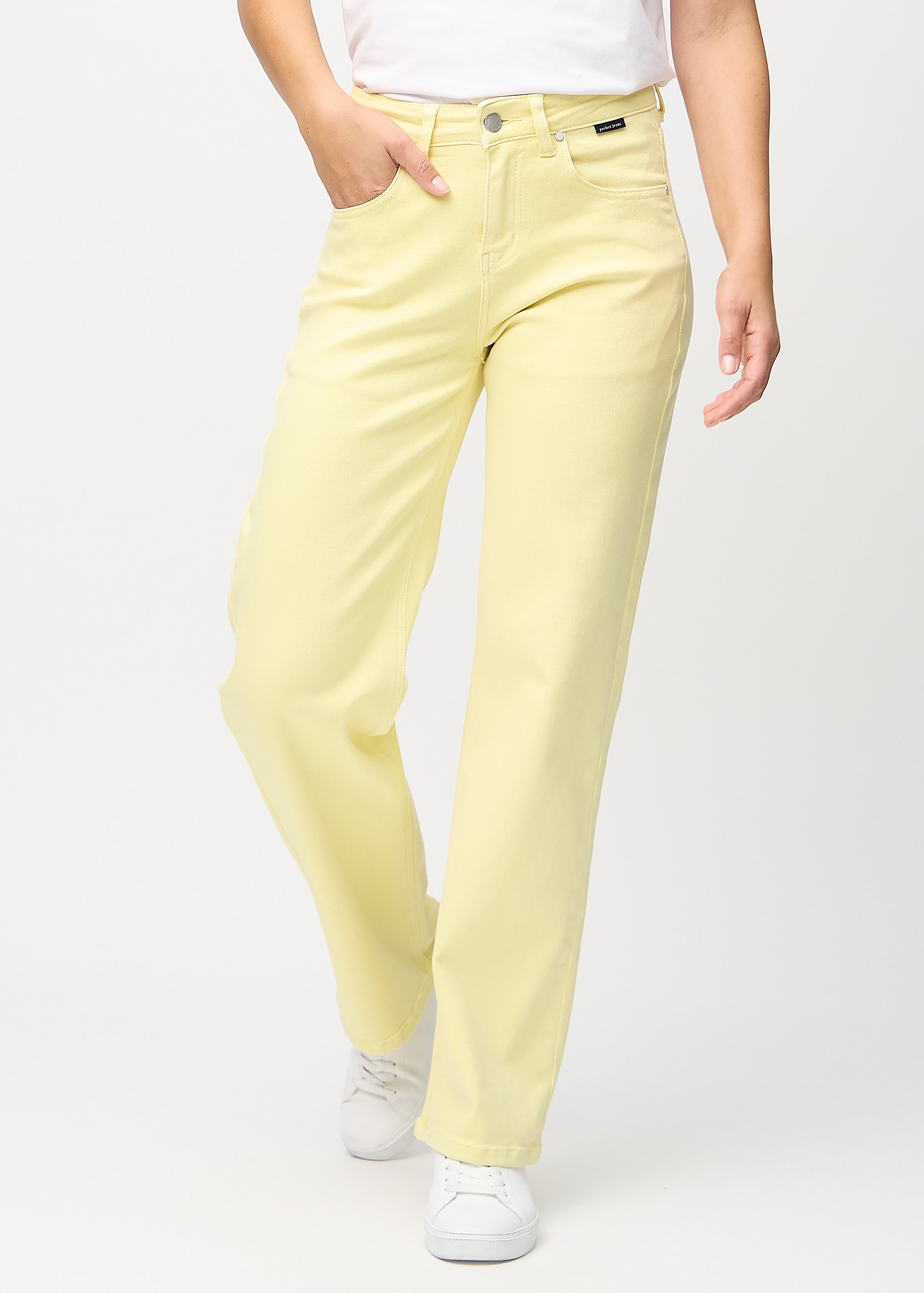 Lemonades™ Loose Pastel Jeans - Yellow - Women | Perfect Jeans