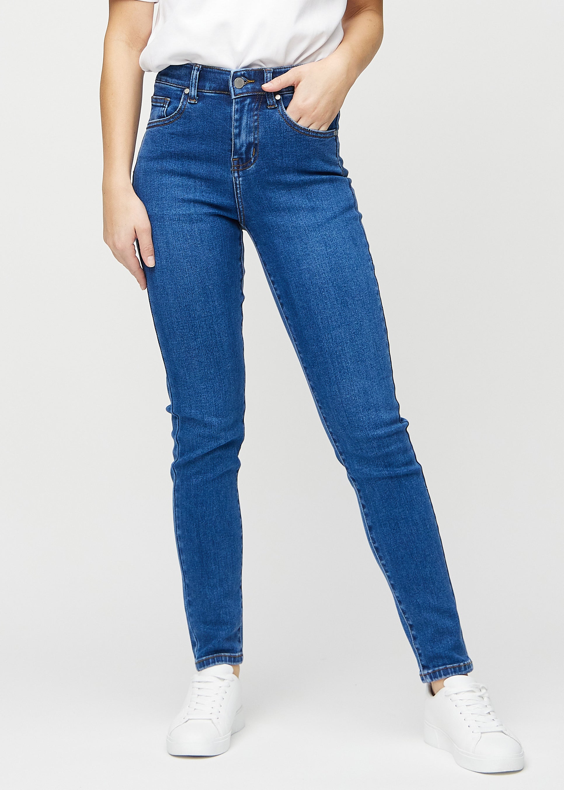 Oceans™ Slim Denim Jeans - Dark Blue - Women | Perfect Jeans